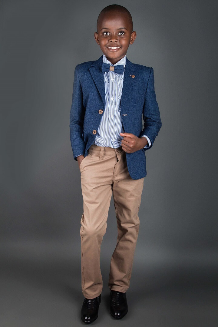 Royal Blue Kids Blazer Set - Inseason Stylez